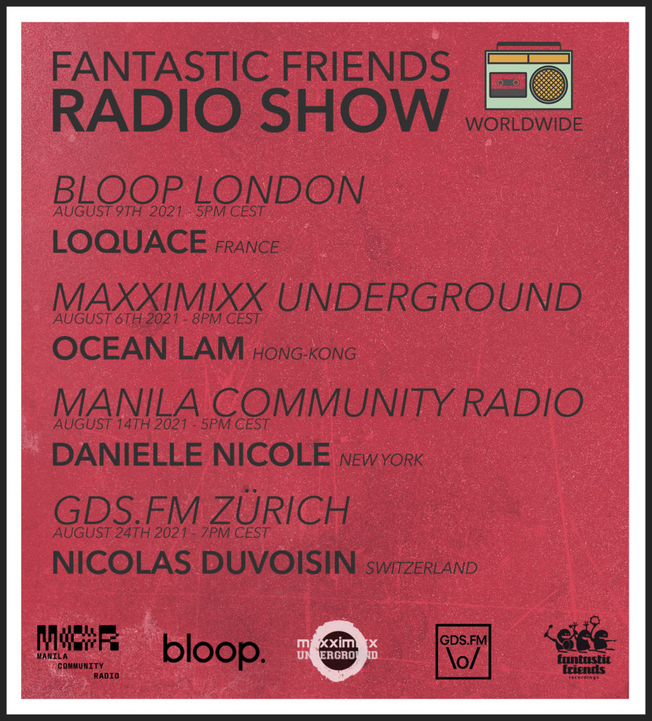 FANTASTIC FRIENDS RADIO SHOW’S AUGUST PROGRAM - fantasticfriends.ch